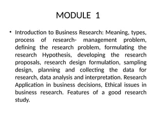 PPT ON RESEARCH METHODOLOGY AND ITS IMPORTANCE | PPTX