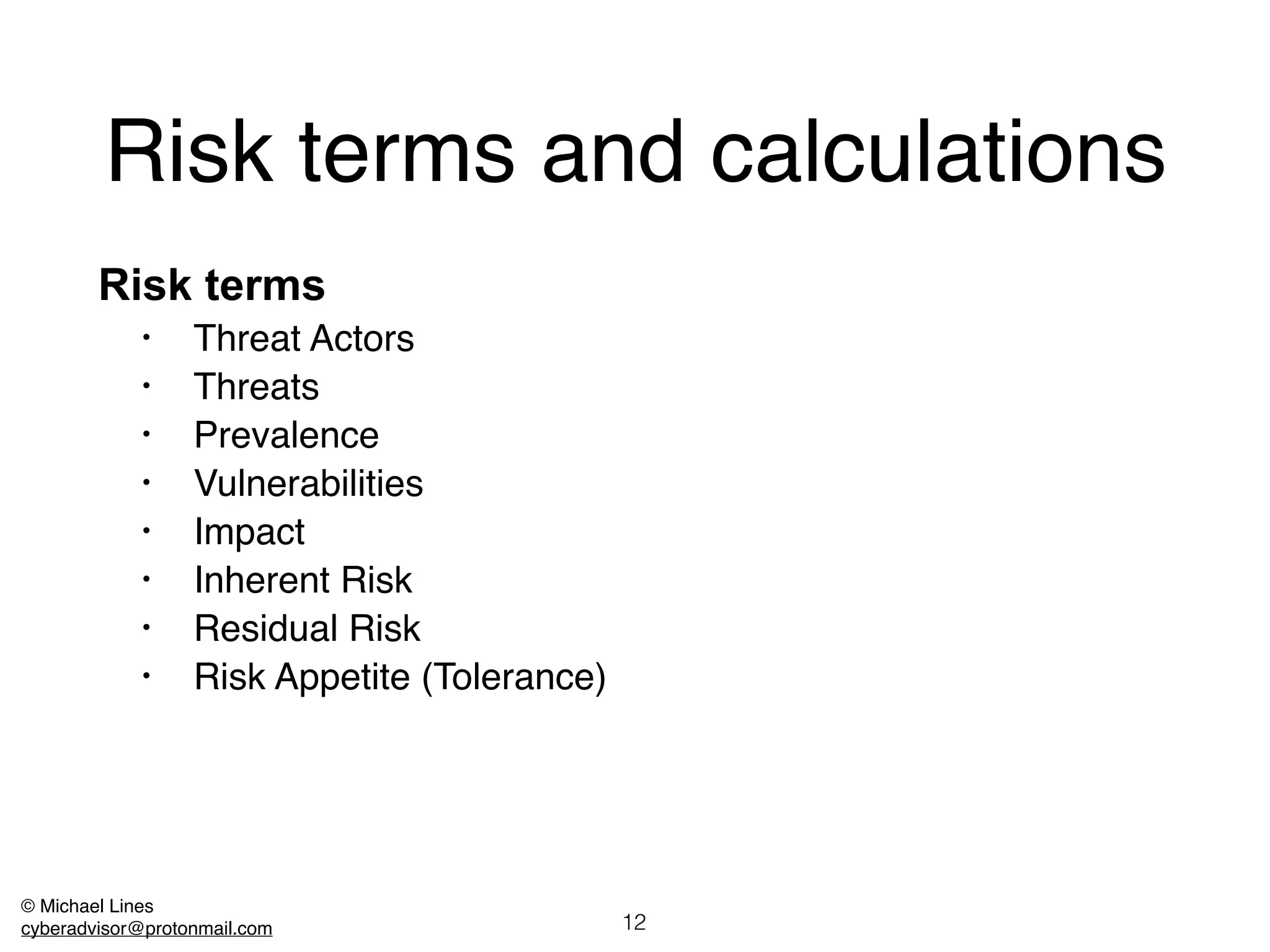 Threat Based Risk Assessment | PDF