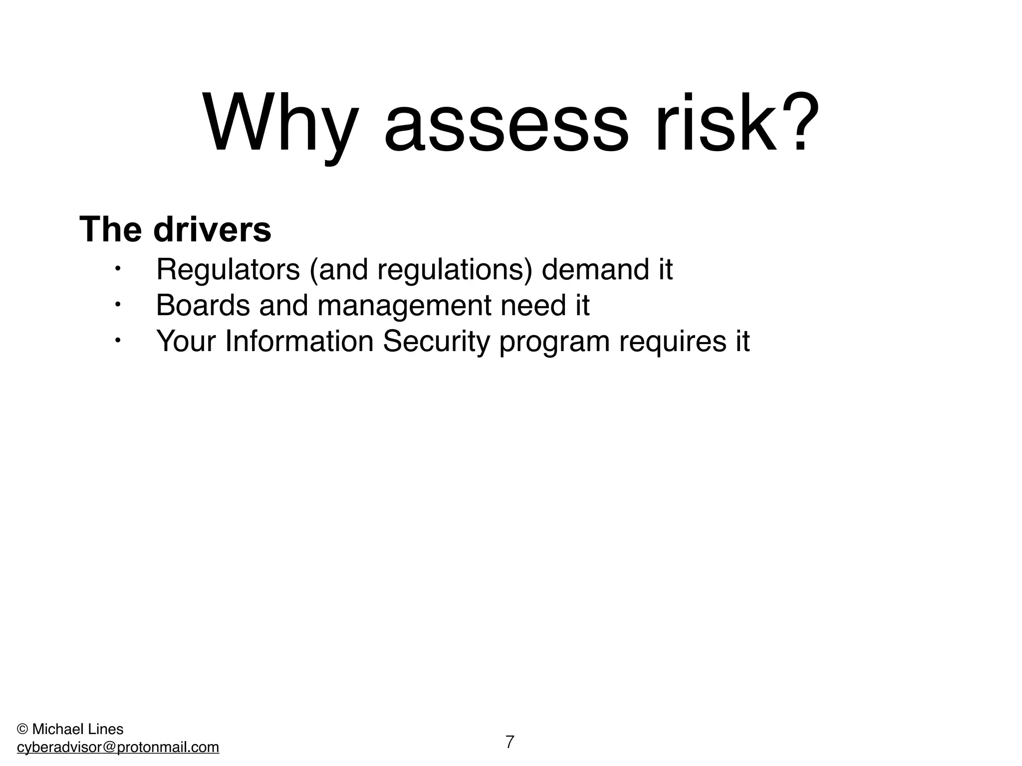 Threat Based Risk Assessment | PDF