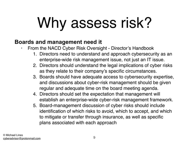 Threat Based Risk Assessment | PDF