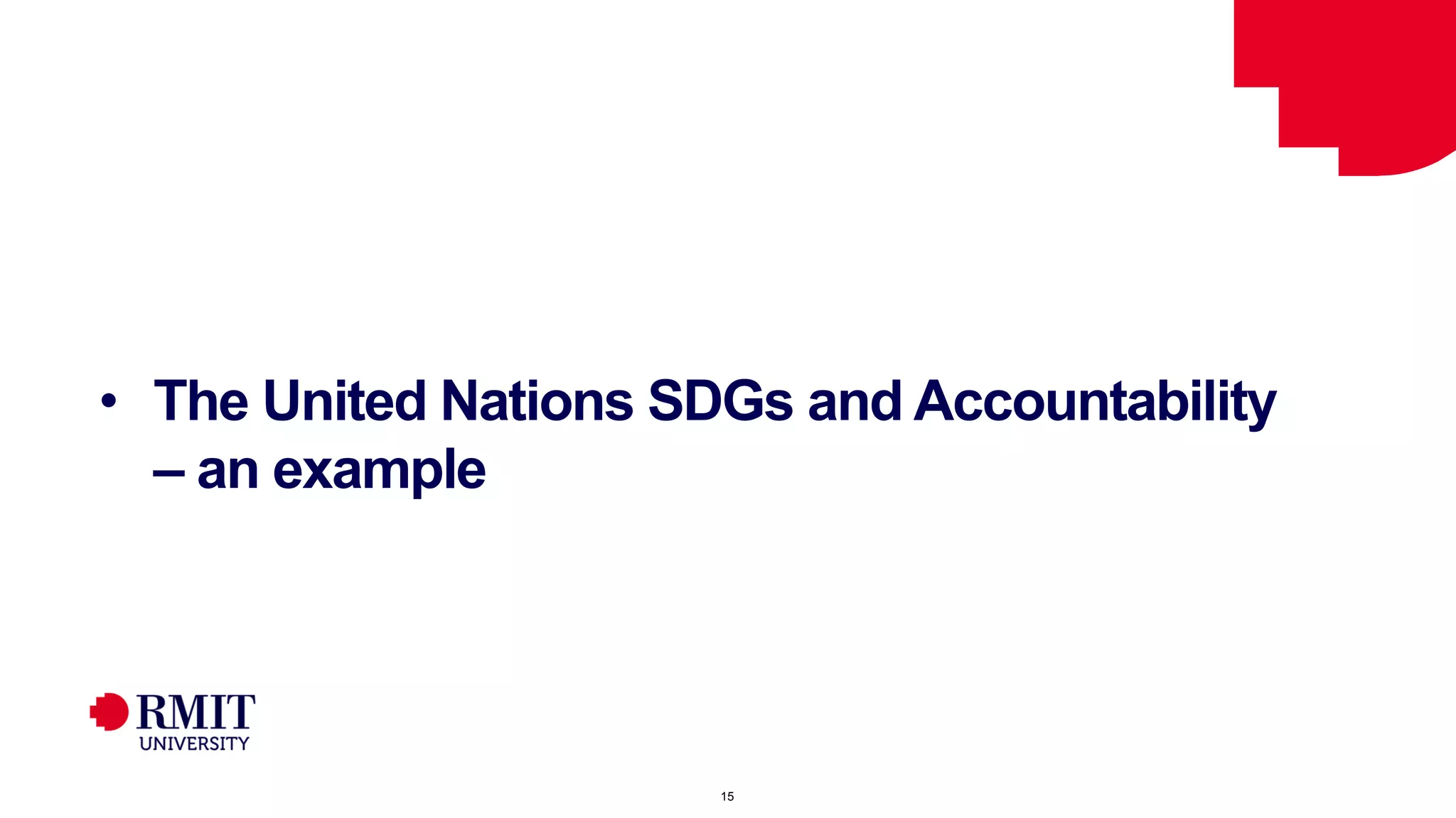 RMIT Sustainable Development Goals (SDGs) Project | PDF