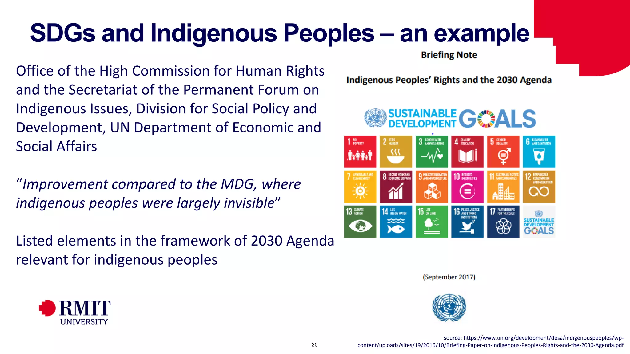 RMIT Sustainable Development Goals (SDGs) Project | PPT