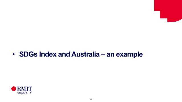 RMIT Sustainable Development Goals (SDGs) Project | PPT