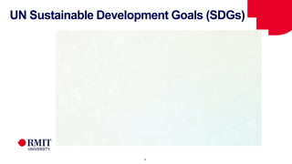 RMIT Sustainable Development Goals (SDGs) Project | PPT