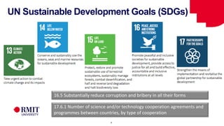 RMIT Sustainable Development Goals (SDGs) Project | PPT