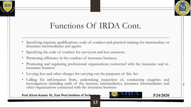 RMI Unit 3 Introduction to Insurance. | PDF