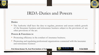 RMI Unit 3 Introduction to Insurance. | PDF