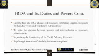 RMI Unit 3 Introduction to Insurance. | PDF