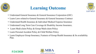 RMI Unit 5 General Insurance. | PPT