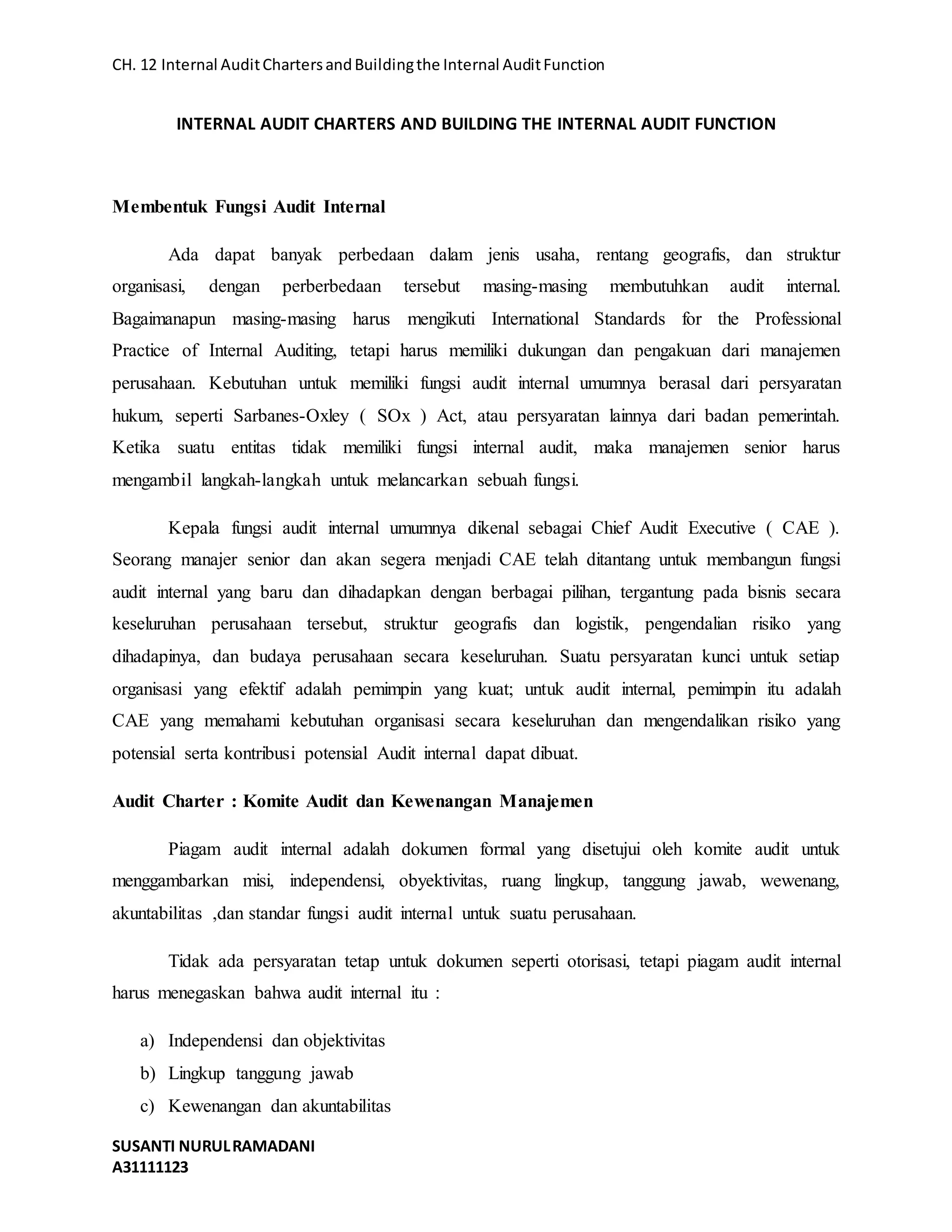 Rmk bab 12 susanti nurul ramadani | PDF
