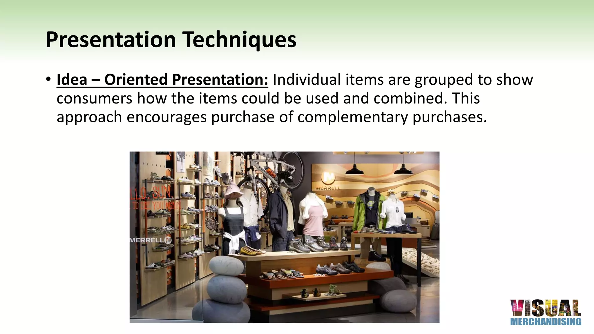 Visual Merchandising in Retail Outlets | PPTX