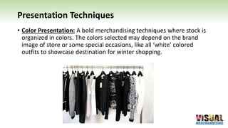 Visual Merchandising in Retail Outlets | PPTX