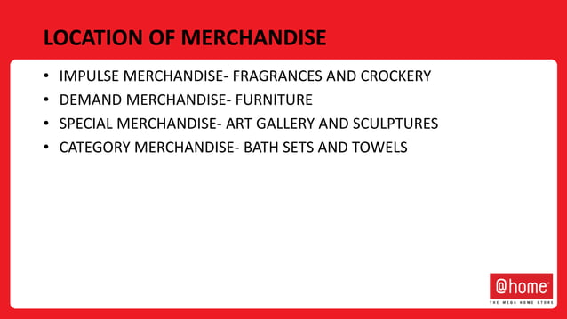 Visual Merchandising in Retail Outlets | PPTX