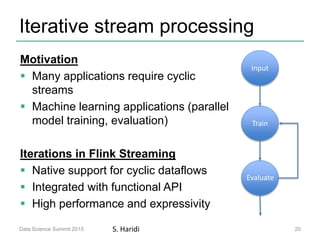 SICS: Apache Flink Streaming | PPT