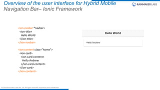 Native - Hybrid - Web Mobile Architectures | PPTX