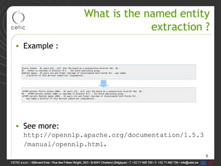 Presentation of OpenNLP | PDF