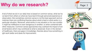 Research Methodology and the Application of Research in Management | PPTX
