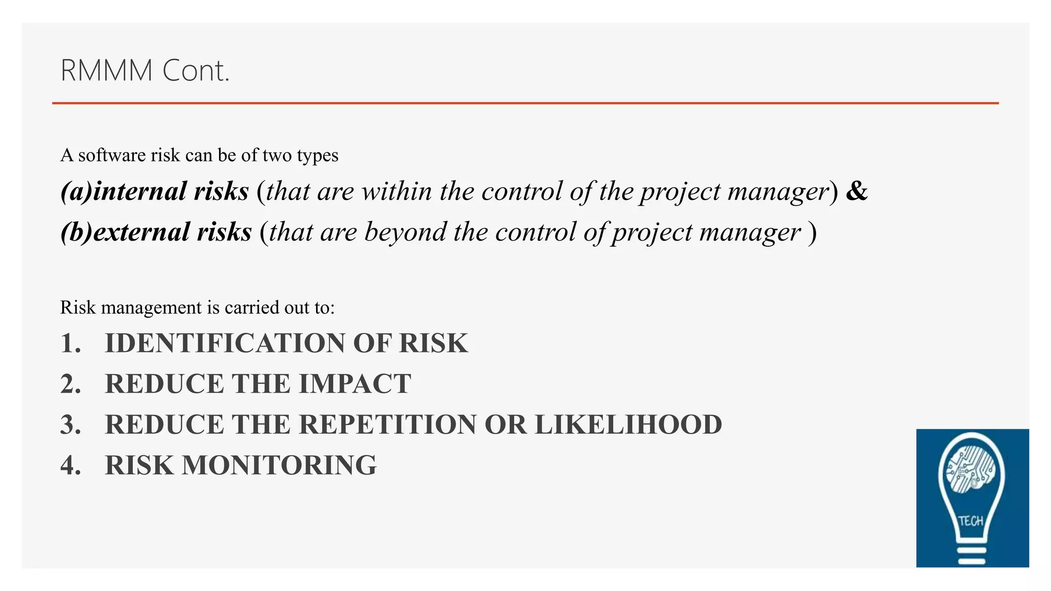Risk Mitigation, Monitoring and Management Plan (RMMM) | PPTX