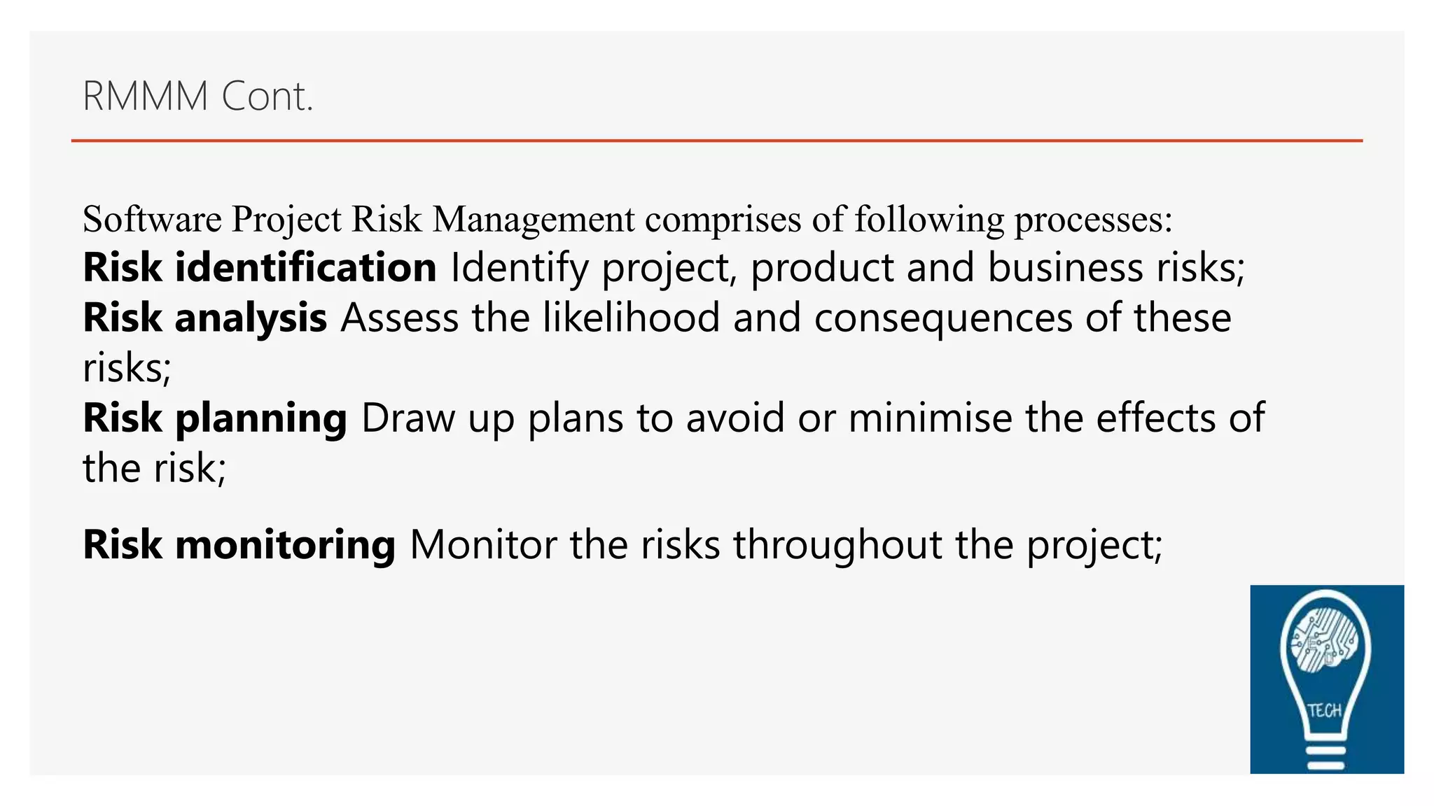Risk Mitigation, Monitoring and Management Plan (RMMM) | PPTX Risk Mitigation, Monitoring and Management Plan (RMMM) | PPTX