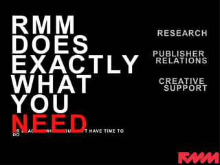 RMM Online Overview | PPT