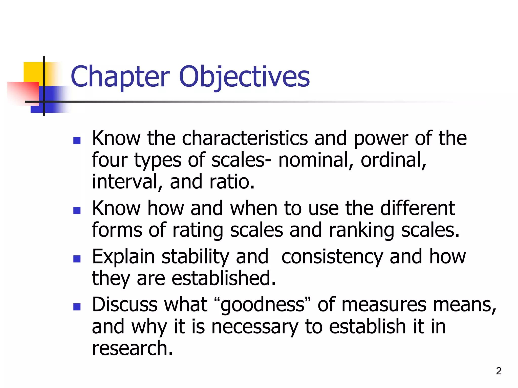 RMM scales ,reliability,validity.ppt