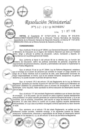 Rm n _592-2018-minedu | PDF