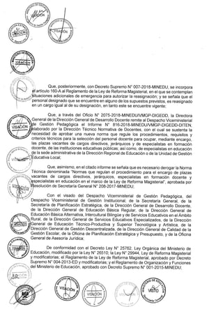 Rm n _592-2018-minedu | PDF