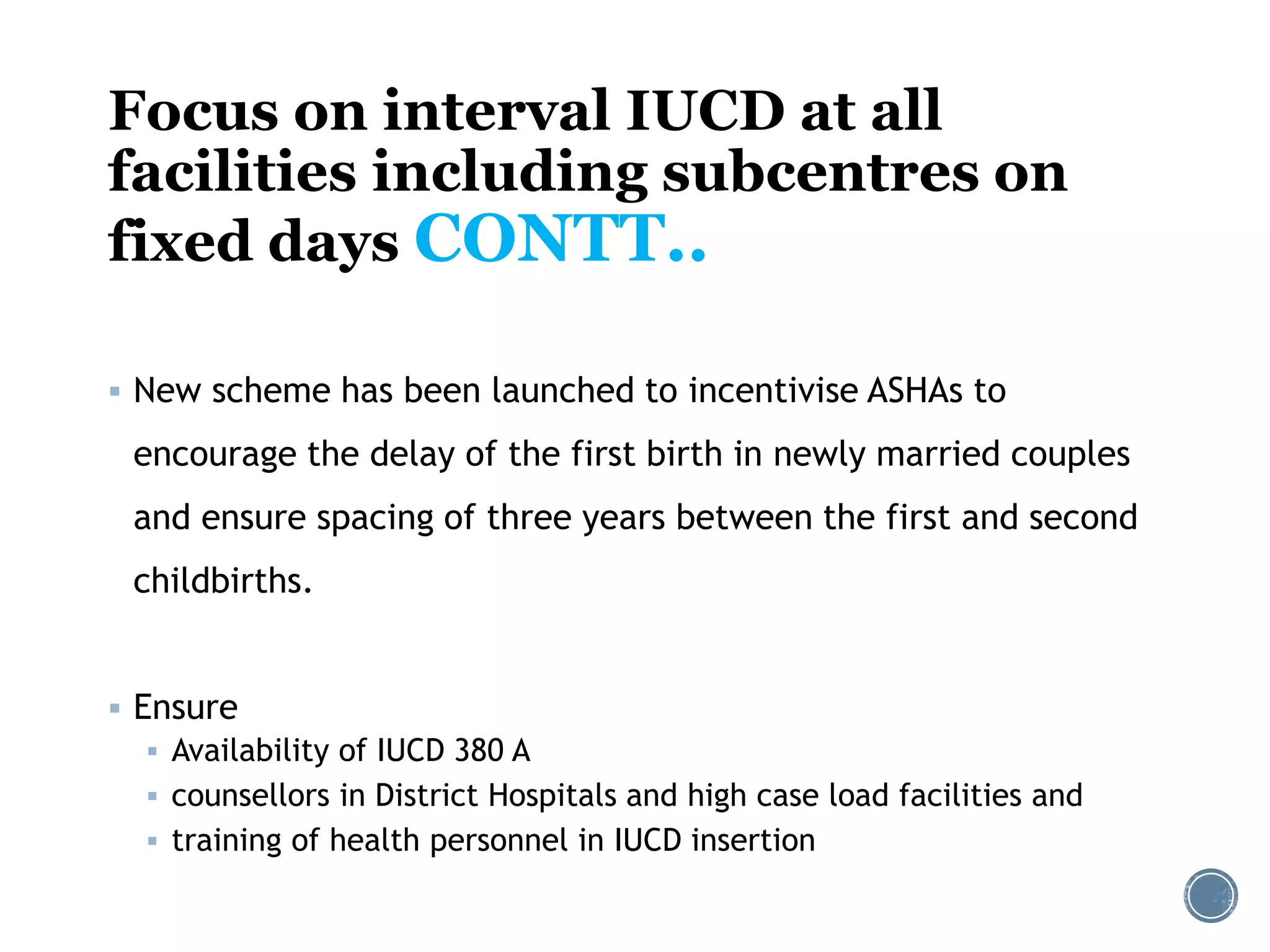 RMNCH+A 5 x 5 matrix | PPTX