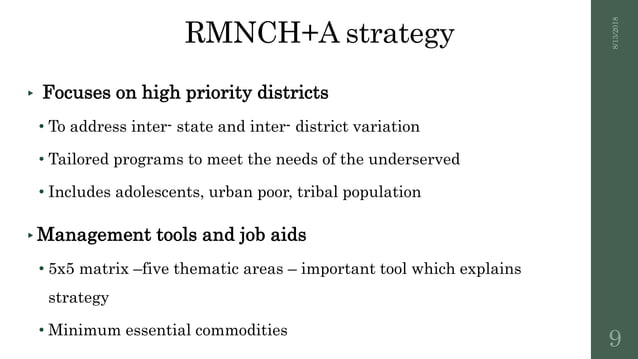 Rmnch+a | PPTX | Pregnancy | Reproductive Health