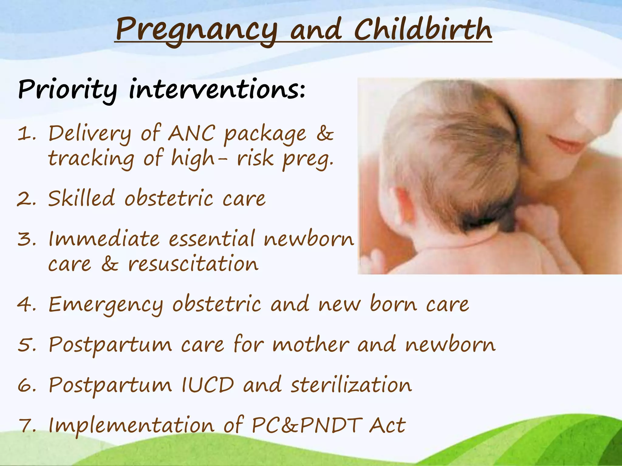 RMNCH+A strategy: Reproductive, Maternal, neonatal, child and Adolescent Health | PPTX