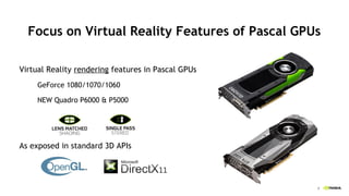 Virtual Reality Features of NVIDIA GPUs | PPT