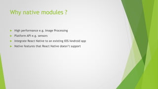 Native modules | PPTX