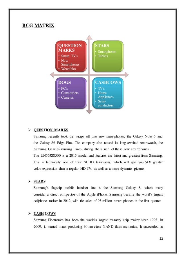 Bcg matrix of tesla - vilflow