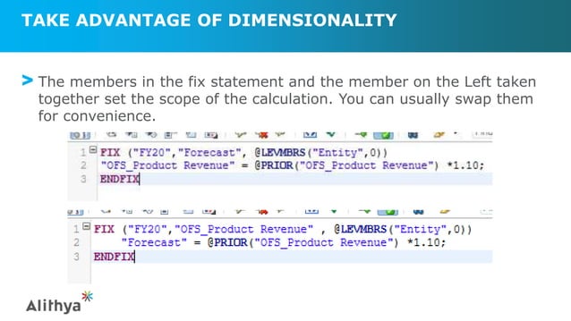 Essbase Calculations: Elements of Style | PPTX
