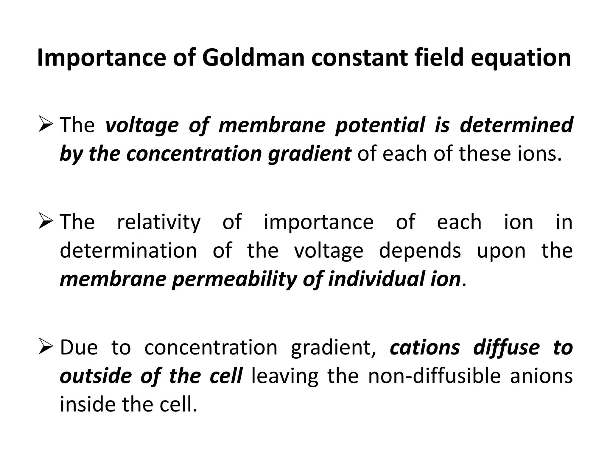 Resting membrane potential | PPTX