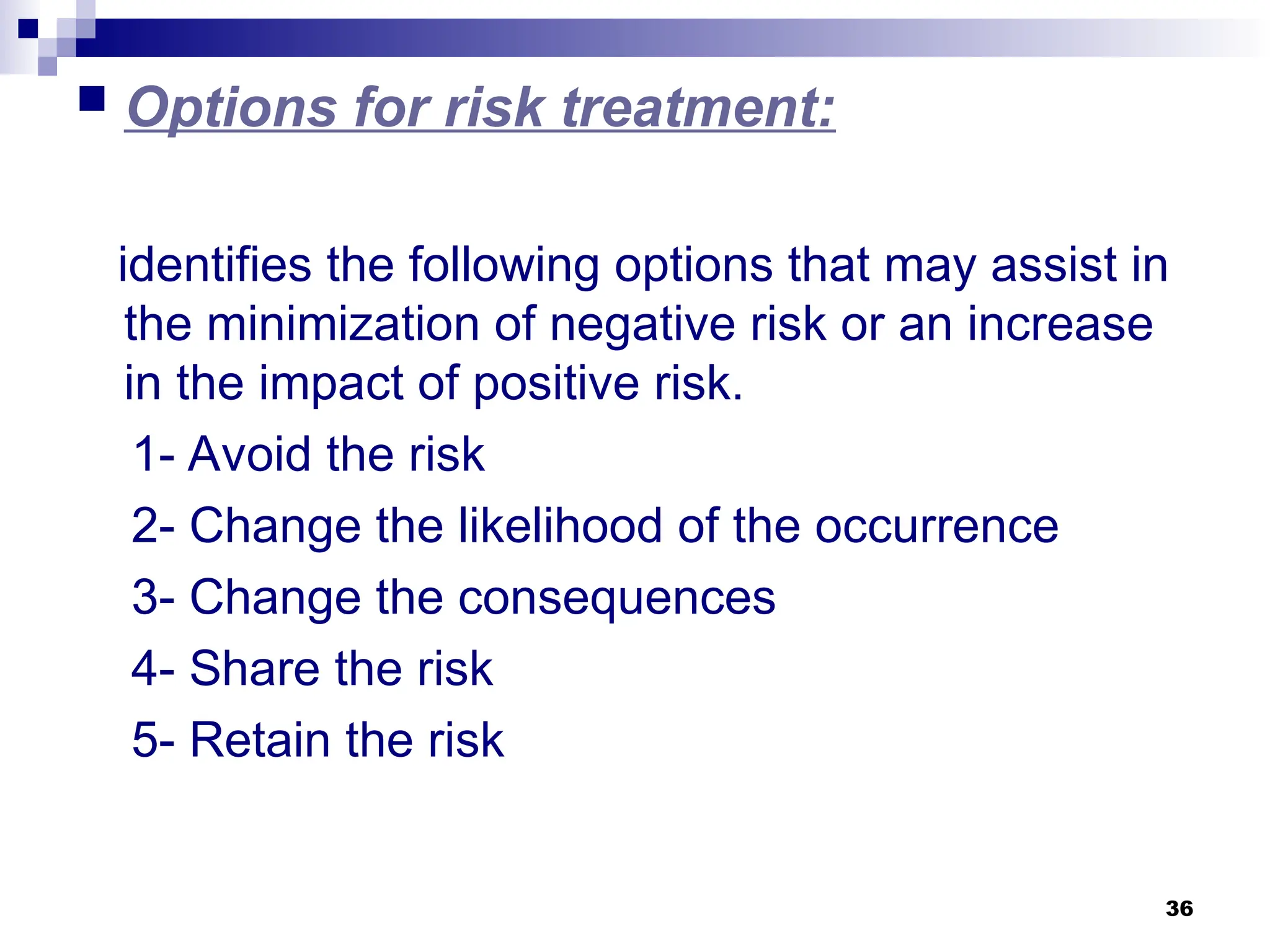 The Risk Management Process - (RCMP) .ppt | Business Administration ...