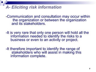 The Risk Management Process - (RCMP) .ppt | Business Administration ...