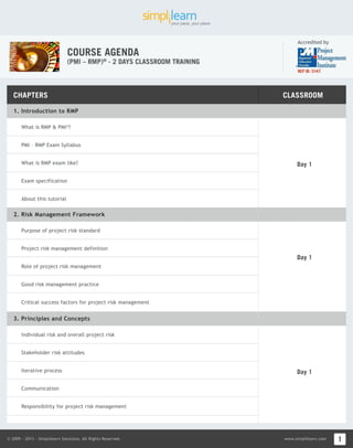 PMI RMP Training Materials Online | PDF | Postgraduate Education ...