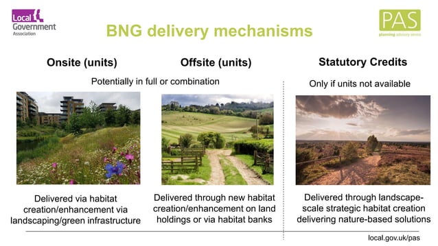 PAS What does BNG mean for the planning system in England, The House ...