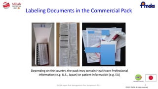 RMP e-labeling for medicine, japan aplication | PPT