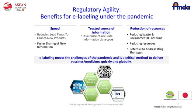 RMP e-labeling for medicine, japan aplication | PPT