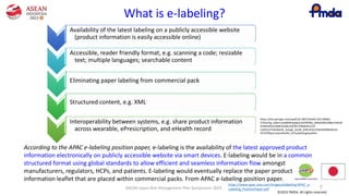 RMP e-labeling for medicine, japan aplication | PPT