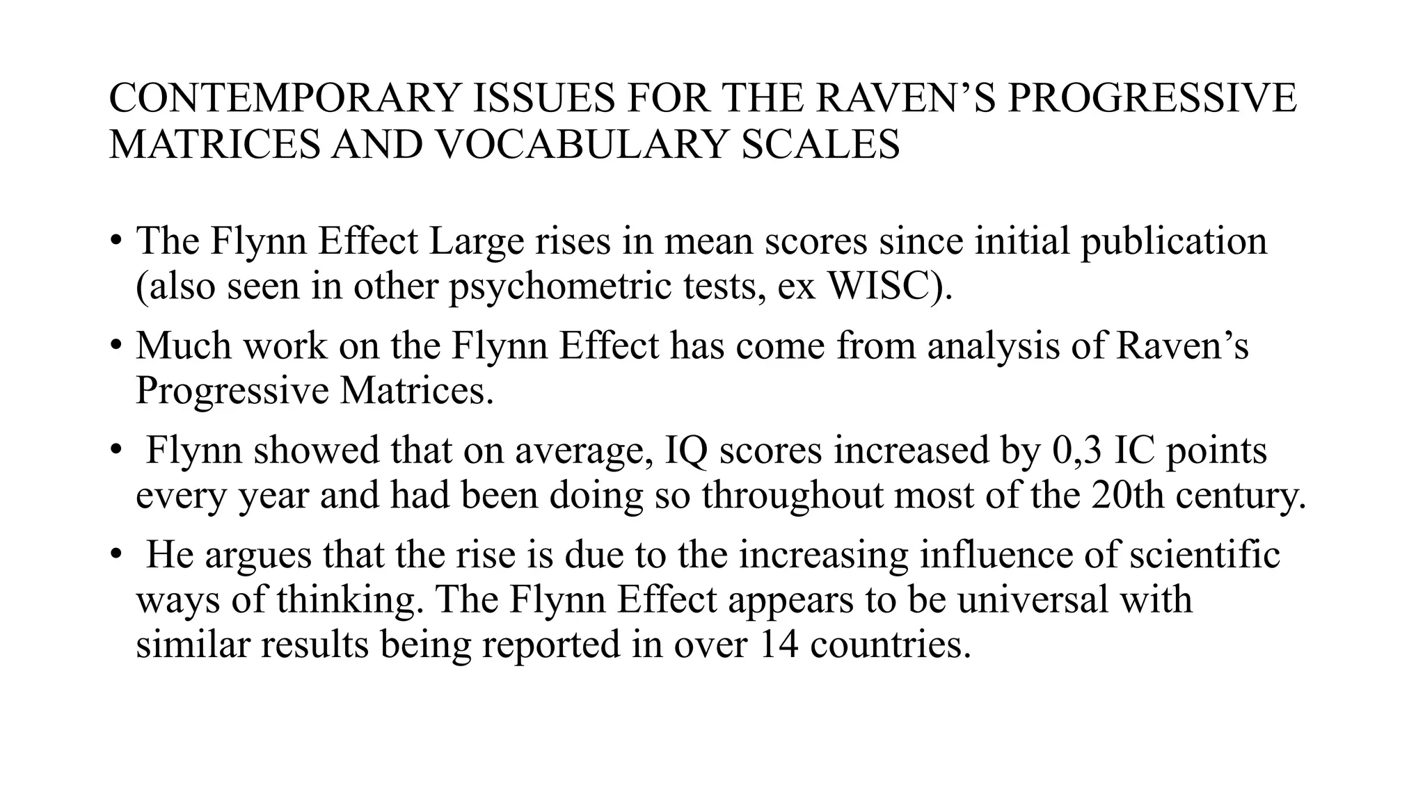 Ravens Progressive matrices (Plus) By Janeeta Areej | PPTX