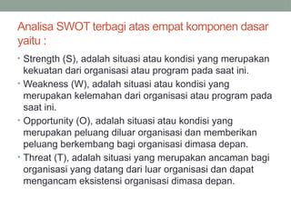 MATERI KULIAH TENTANG KONSEP ANALISA SWOT.pptx