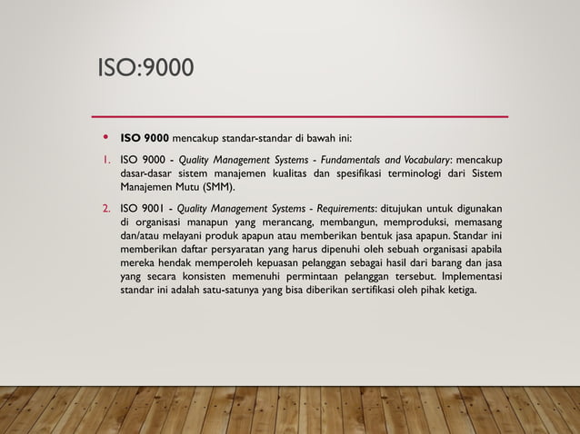 MANAJEMEN KUALITAS/AKREDITASI ISO ORGANISASI.ppt