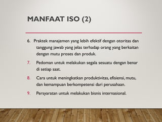MANAJEMEN KUALITAS/AKREDITASI ISO ORGANISASI.ppt