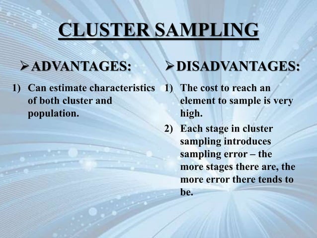 ppt on what is sample and its types | PPT