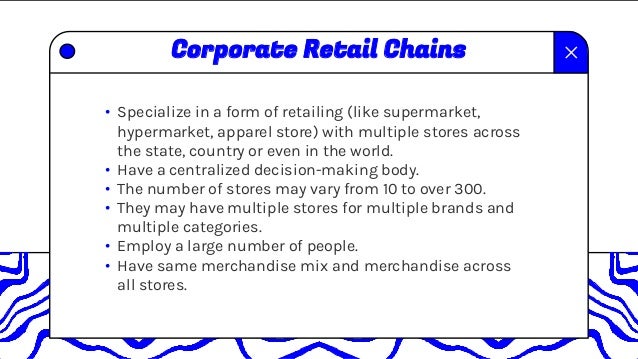 Structure and Nature of Retailing Channels | PPTX