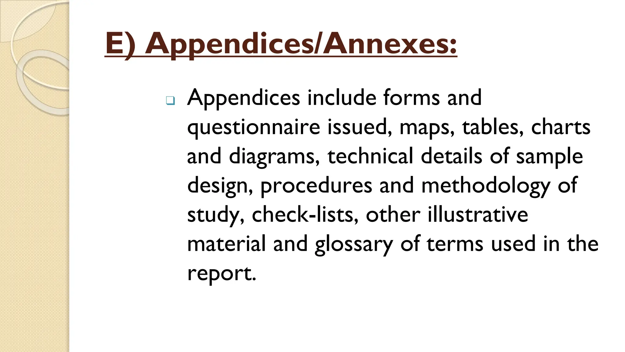 Research Methodology Report Writing Pptx