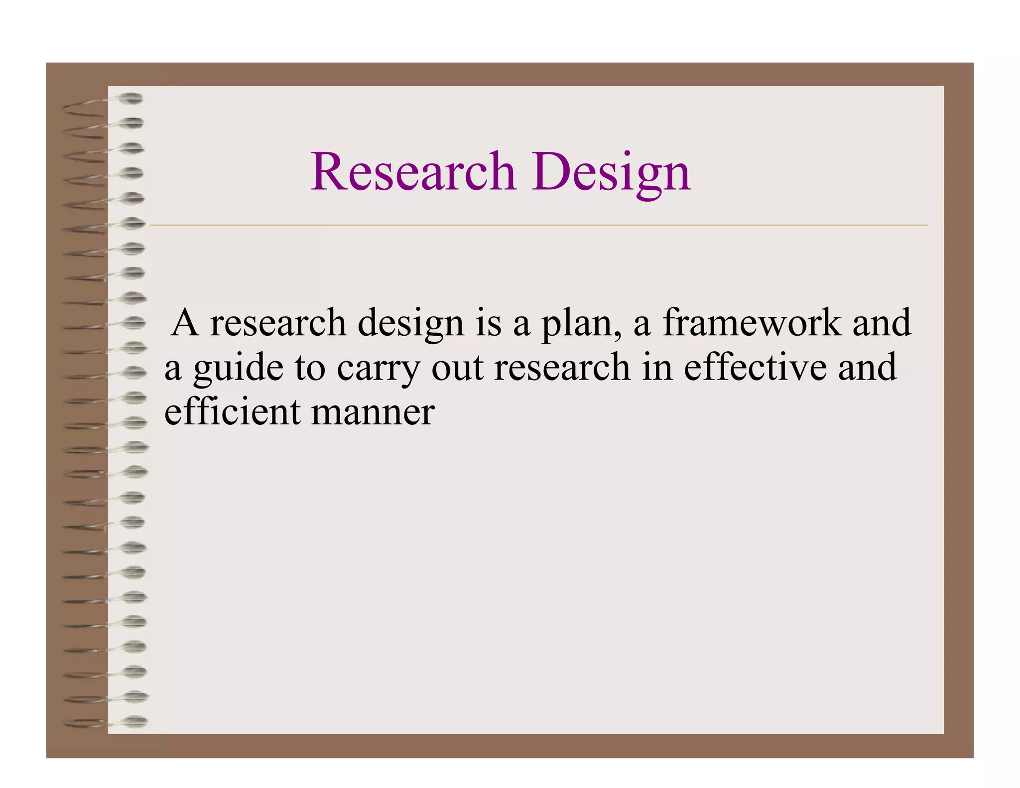 Business research design | PDF